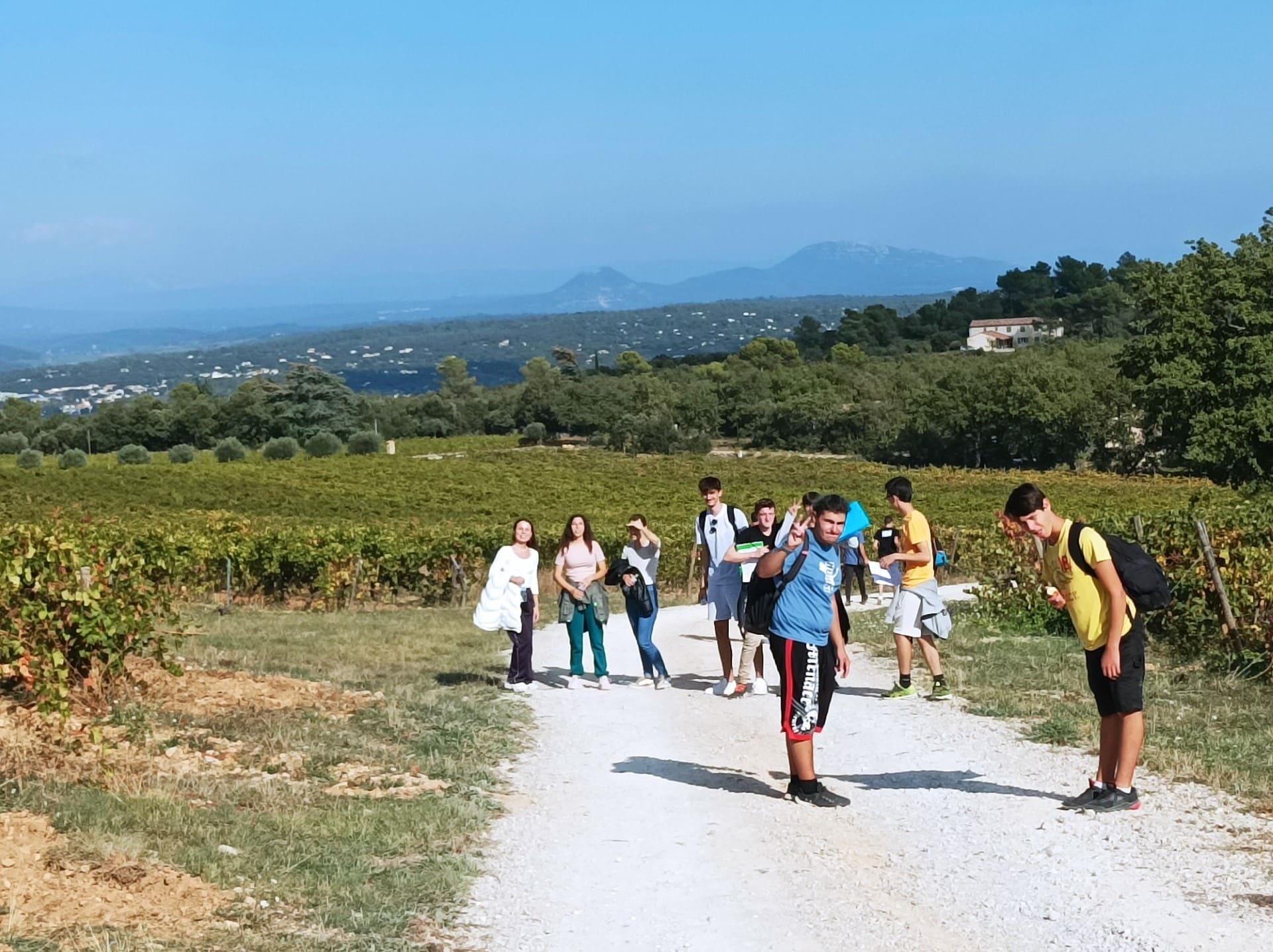 Visite du Domaine du Defends - Campus Provence Verte
